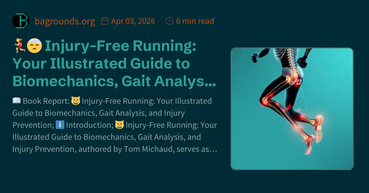 🏃🤕 Injury-Free Running: Your Illustrated Guide to Biomechanics, Gait ...