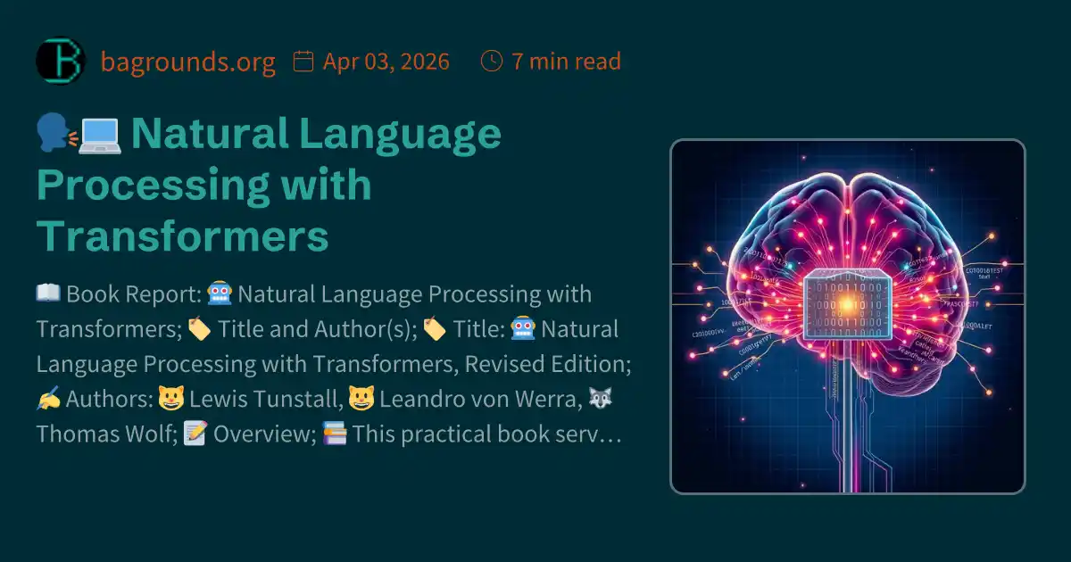 🗣️💻 Natural Language Processing with Transformers