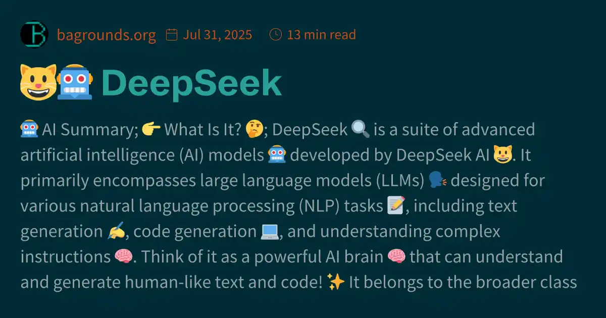 🇨🇳🤖 DeepSeek