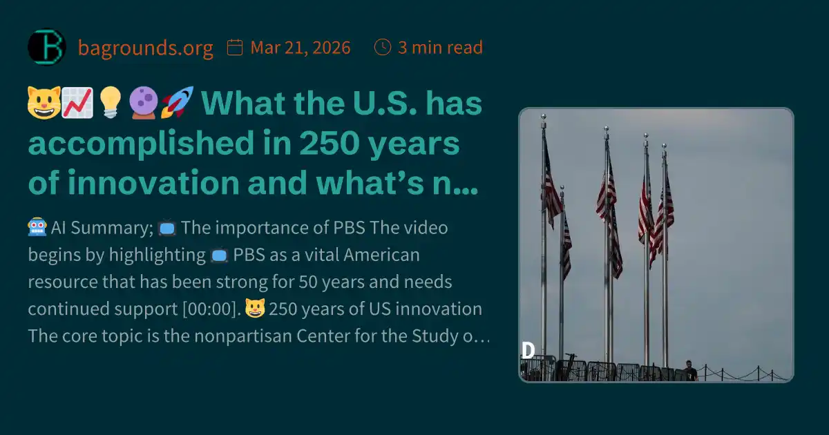 🇺🇸📈💡🔮🚀 What the U.S. has accomplished in 250 years of innovation and ...